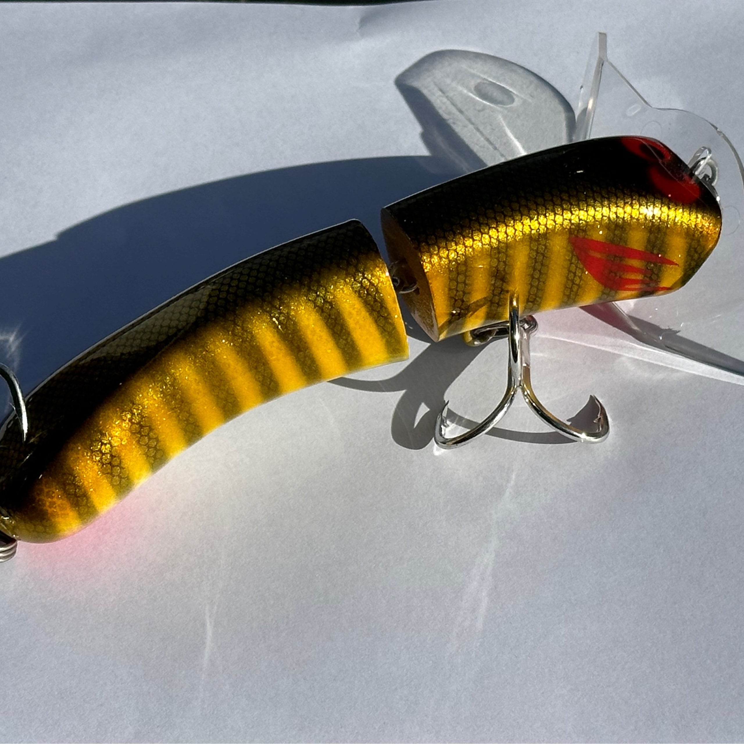 170mm Gold Striped Tiger Night Walker | Coddog Lures