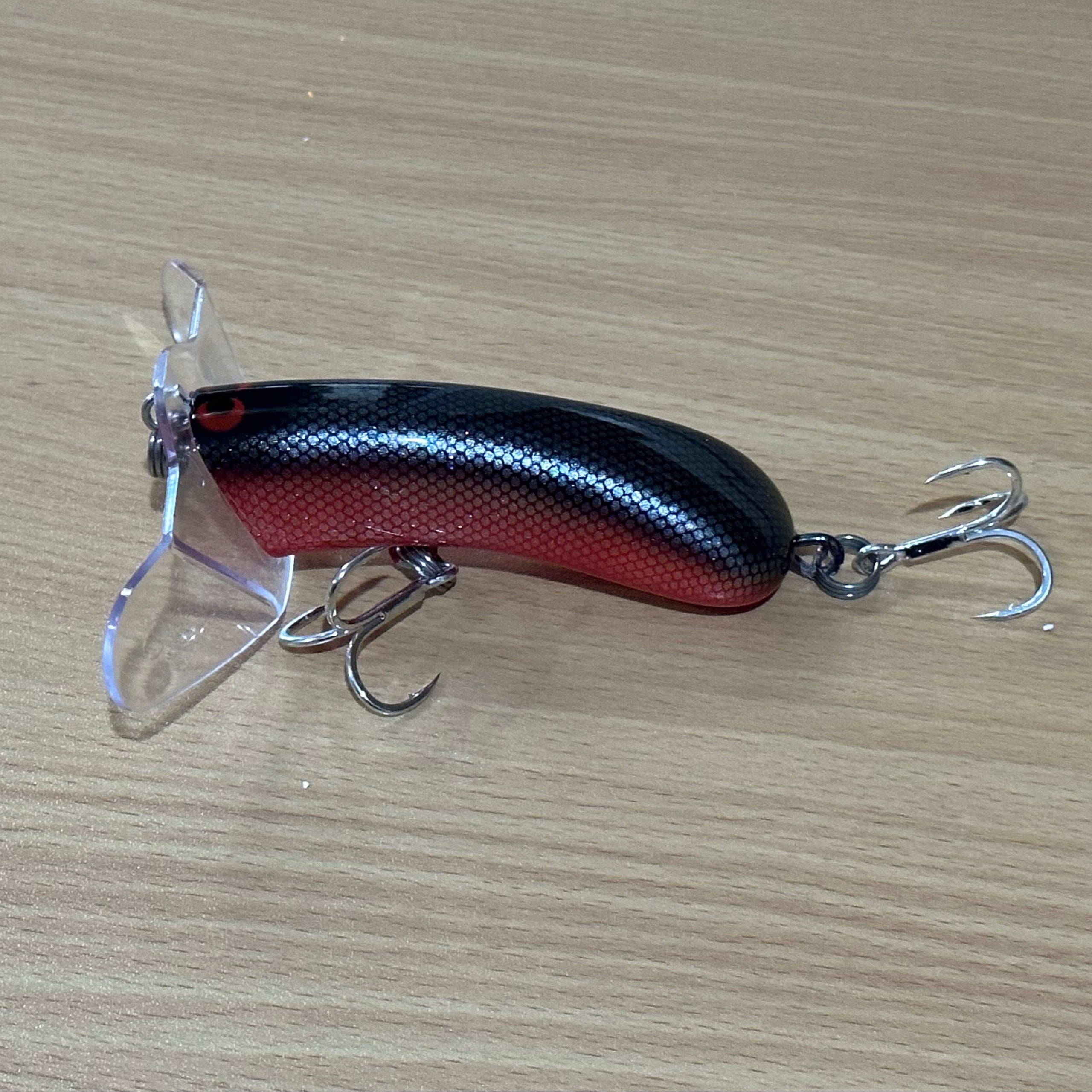 100mm Night Walker, Red Belly Black | Coddog Lures