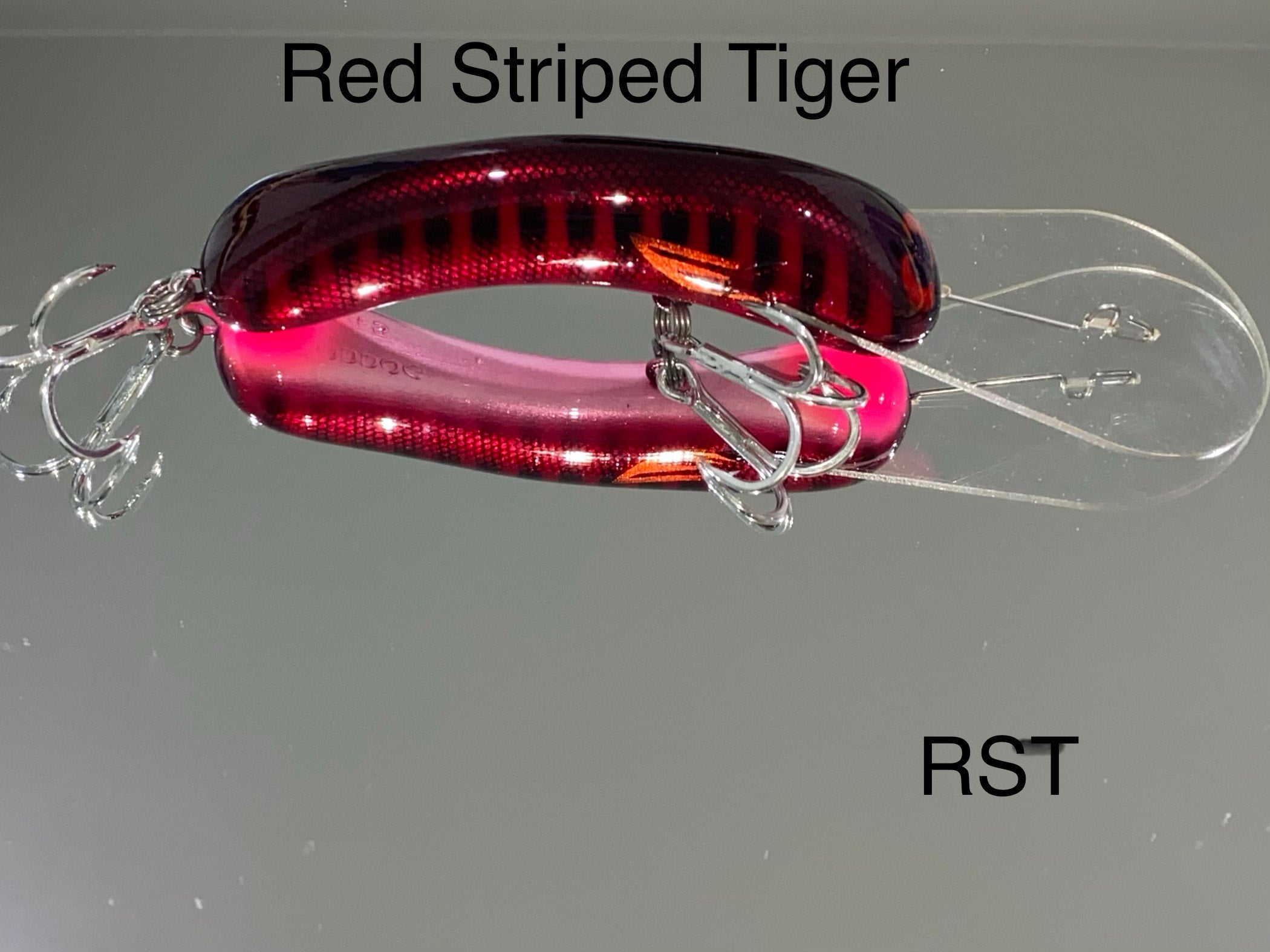 110mm Red Striped Tiger | Coddog Lures