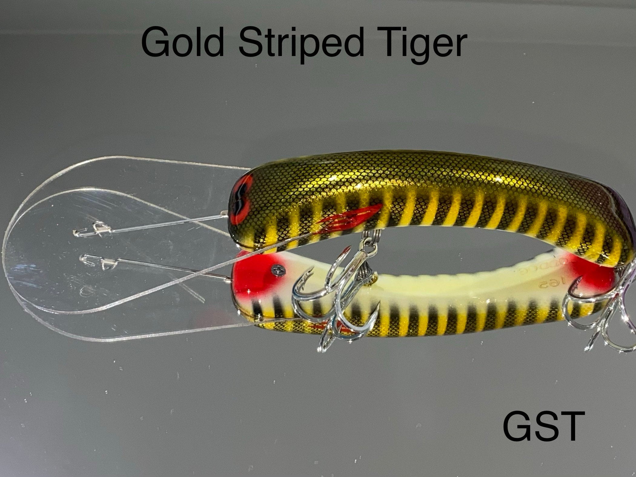 165mm Gold Striped Tiger | Coddog Lures